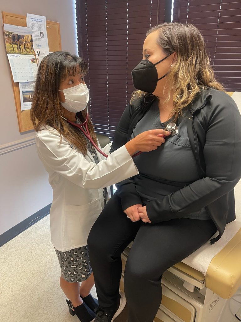 Dr Dea with Patient - MPCP